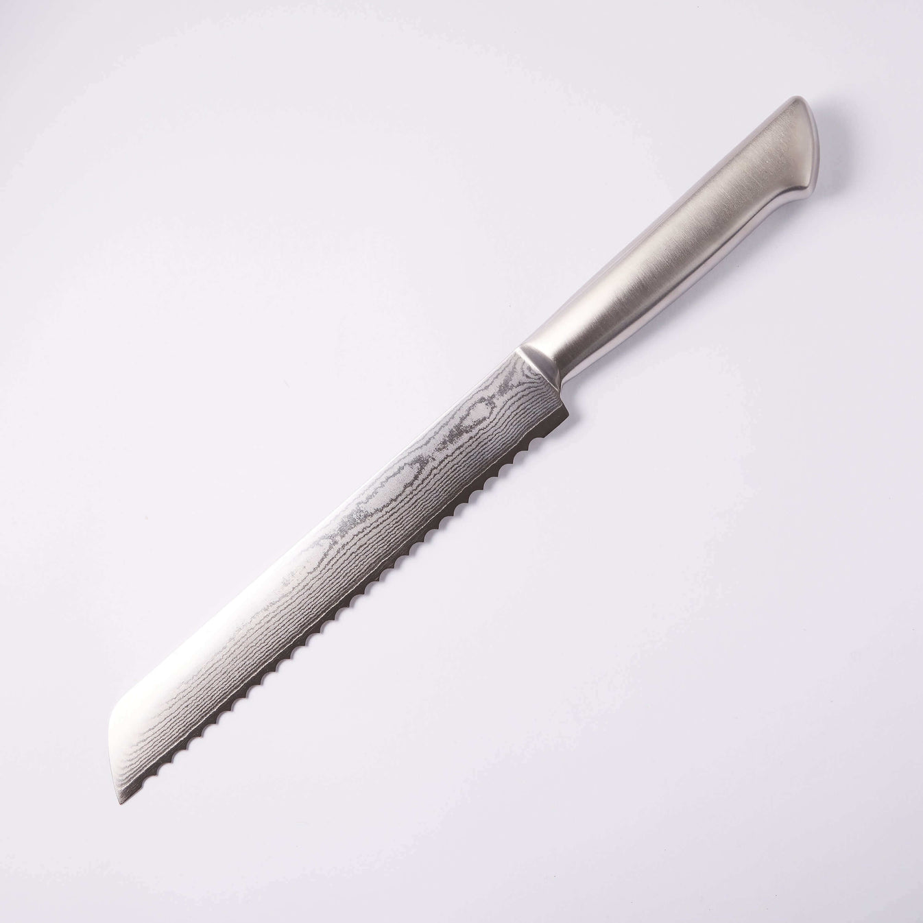 Bread Knife 200mm (7.9") – Damascus AUS10 | Seki Japanese Knife