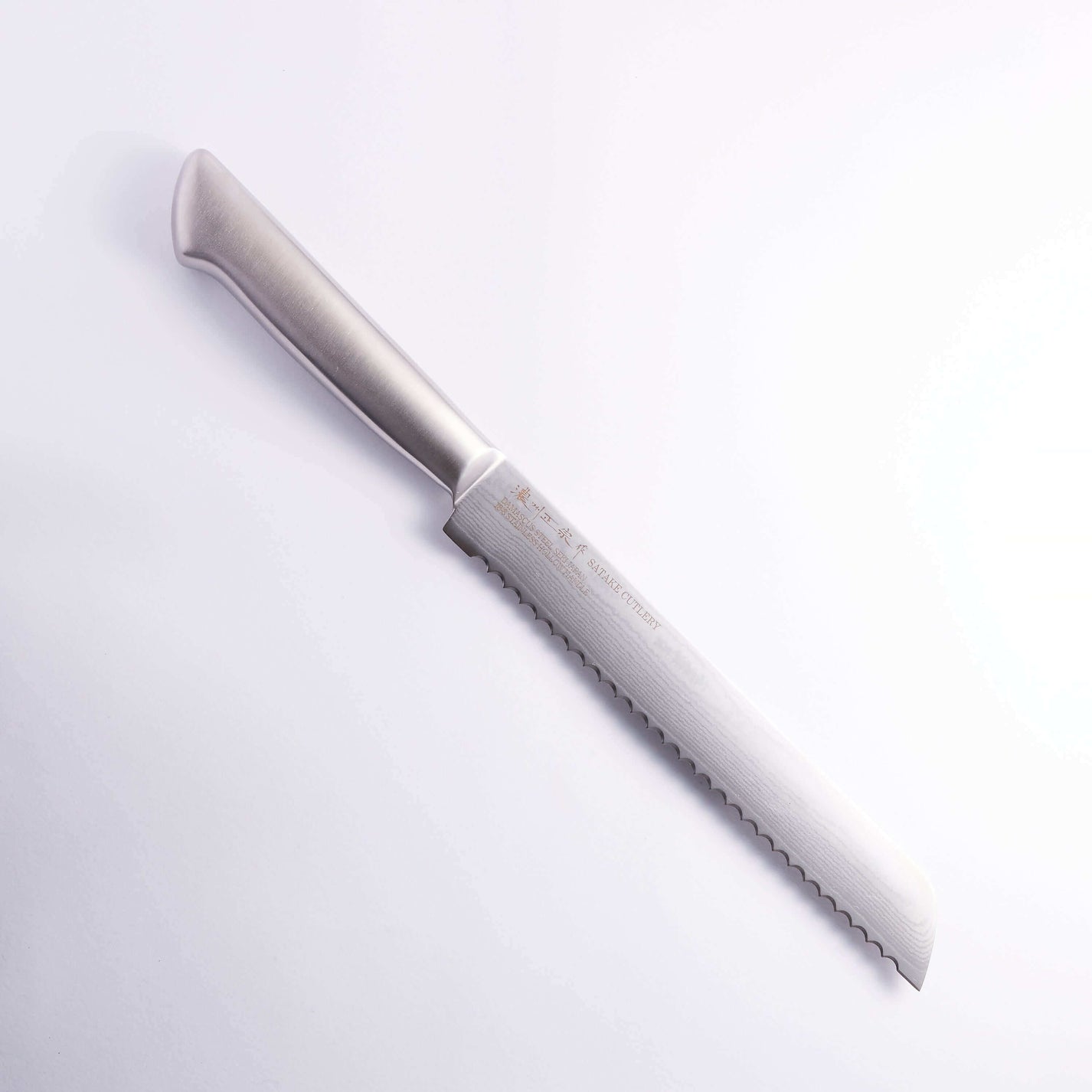 Bread Knife 200mm (7.9") – Damascus AUS10 | Seki Japanese Knife
